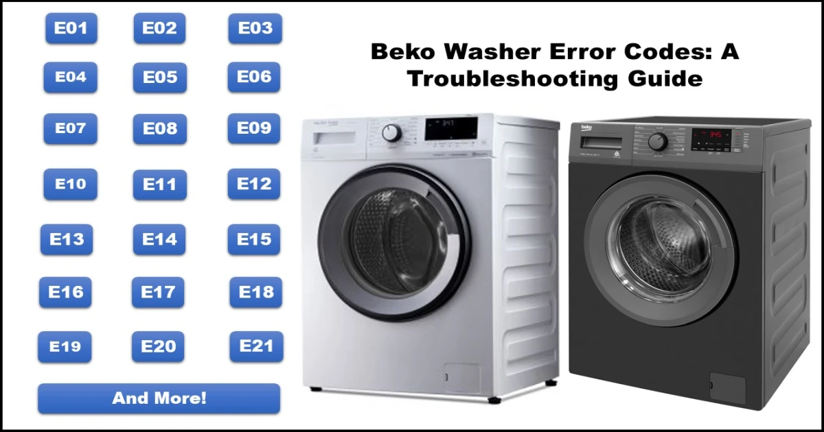 LG Washer Error Codes In 2025 LG Washer Error Codes In 2025